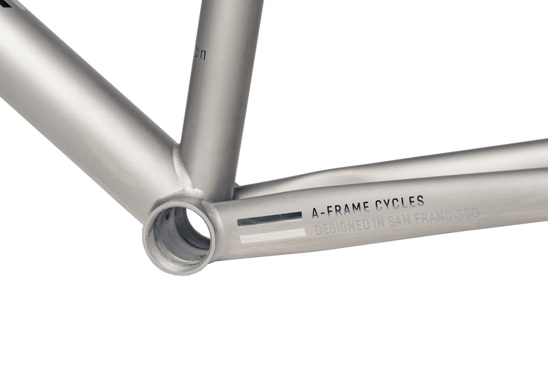 A-FRAME Titanium Track Frame set